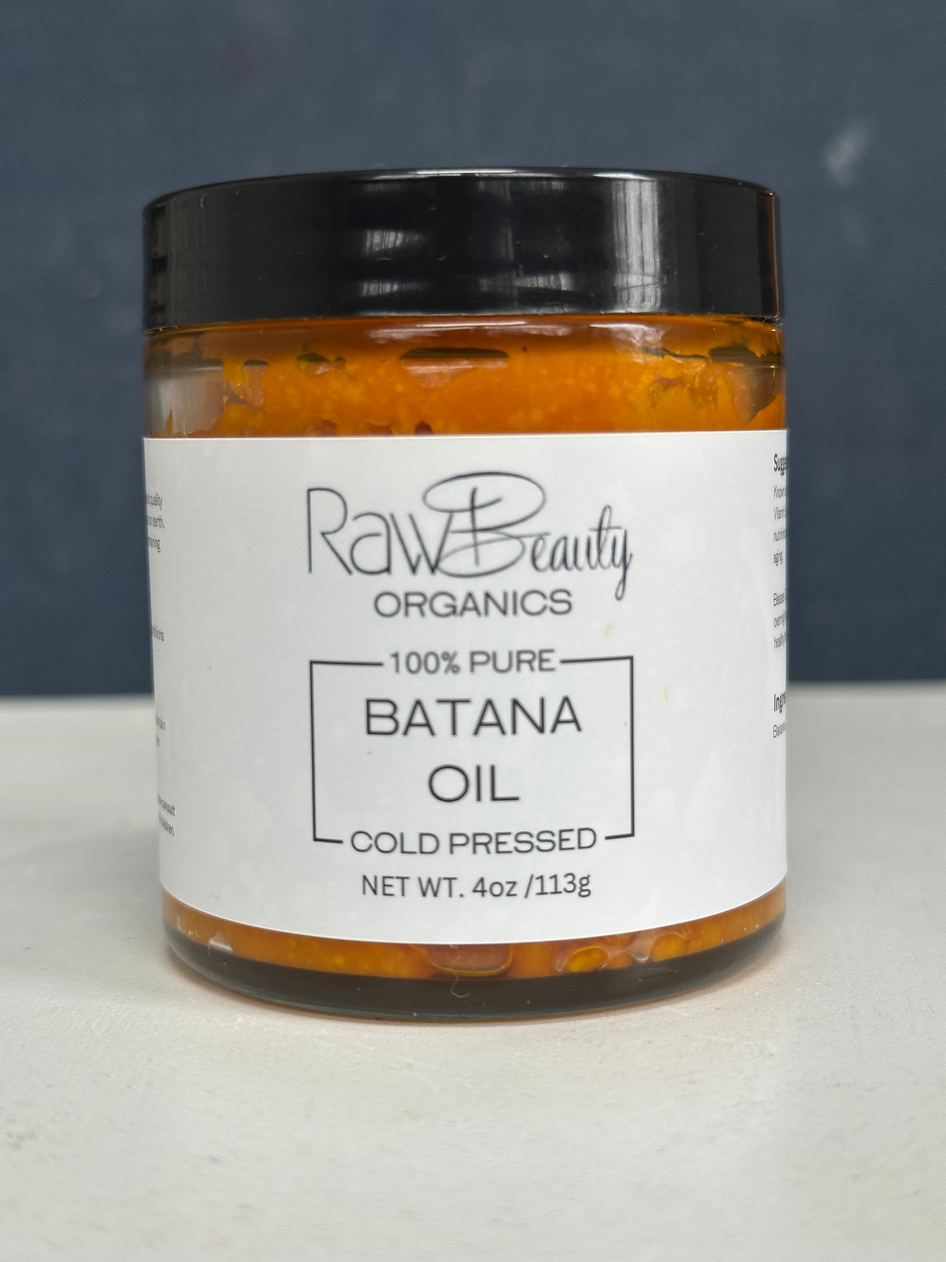 PURE Columbian Batana Oil 4oz – Raw Beauty Organics